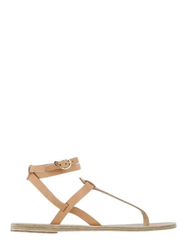 ANCIENT GREEK SANDALS Estia Flat Sandals - Beige