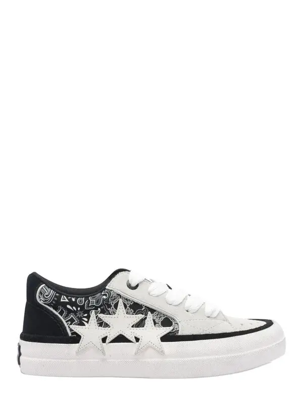 Amiri Bandana Sunset Skate Sneakers - Black