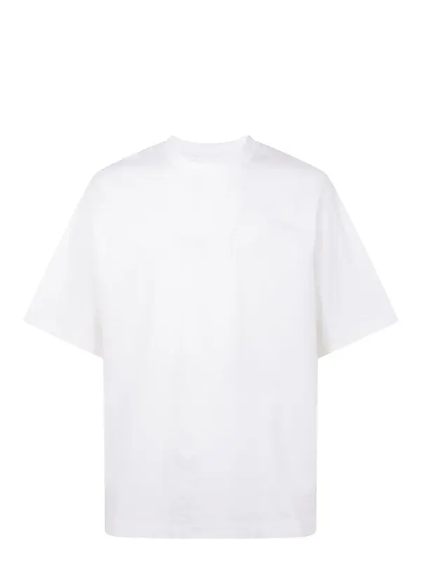 JIL SANDER T-shirt Crewneck Short Sleeves Os - White