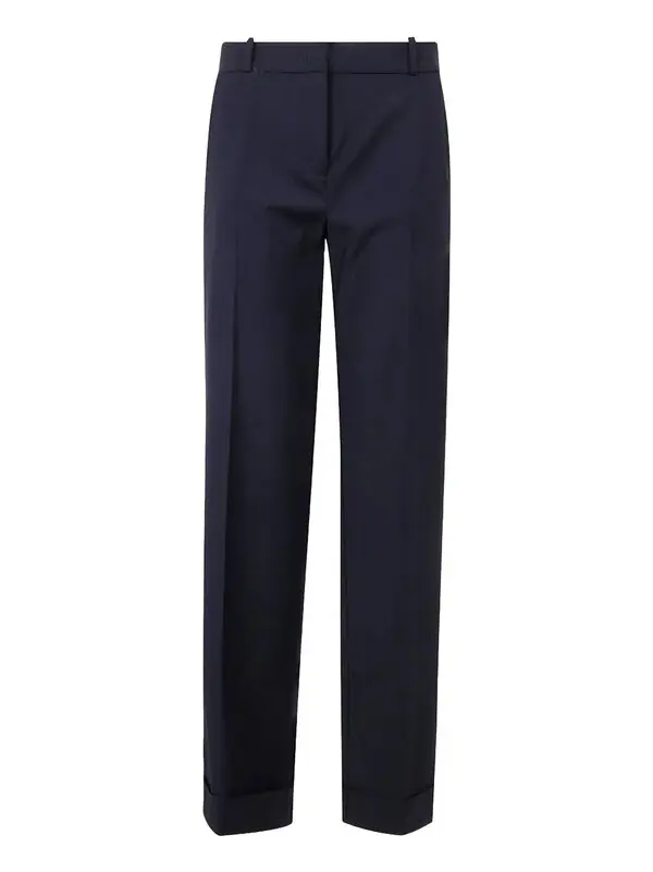KILTIE Andrew Wide Leg Trousers - Blue