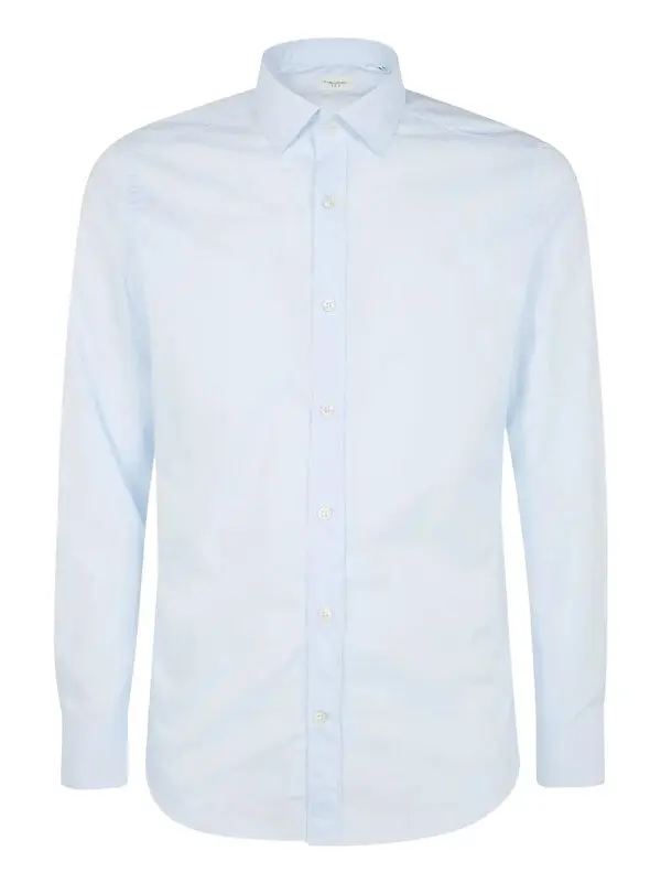 TINTORIA MATTEI 954 New Cotton Stretch Shirt - Blue