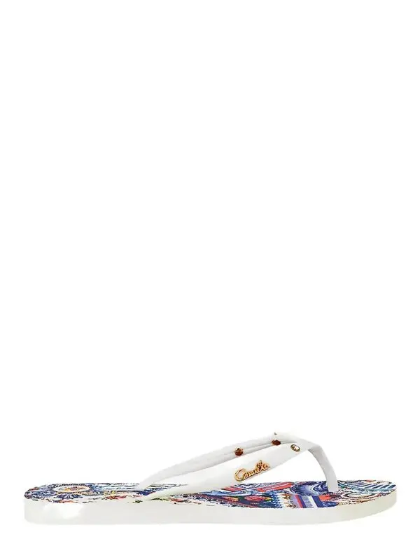 Camilla Tiles Darls Flip-flops - White
