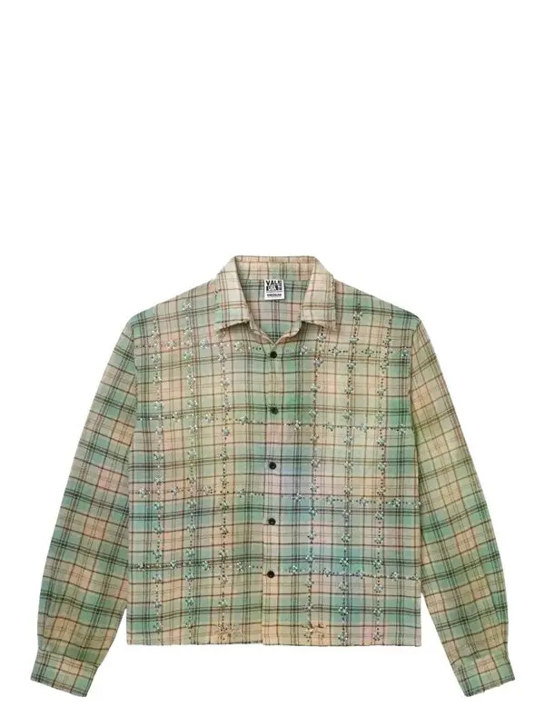 VALE FOREVER Little-gems Flannel Shirt - Neutrals