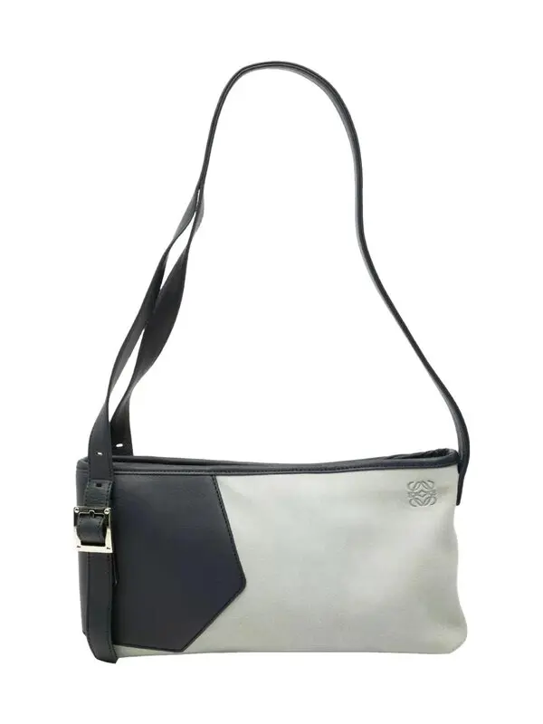 Loewe Anagram Switching Shoulder Bag - Grey