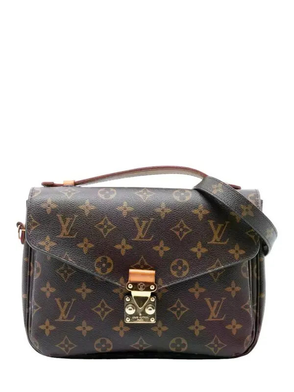 LOUIS VUITTON Monogram Pochette Metis - Brown