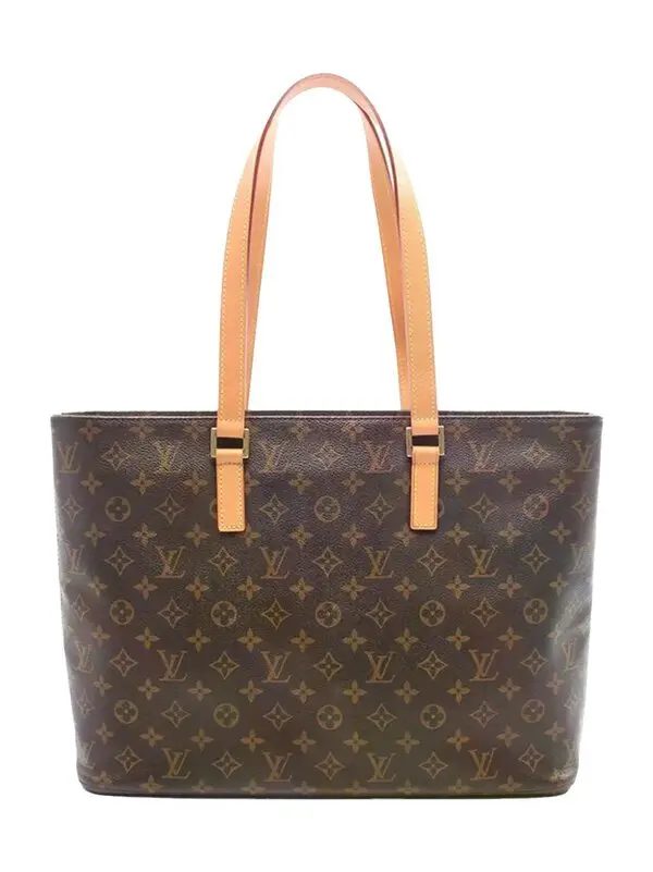 LOUIS VUITTON 2020 Monogram Luco Tote Bag - Brown