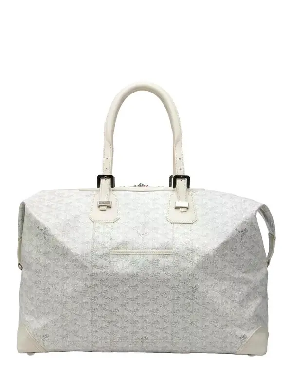 Goyard 2016 Boeing 45 Travel Bag - White
