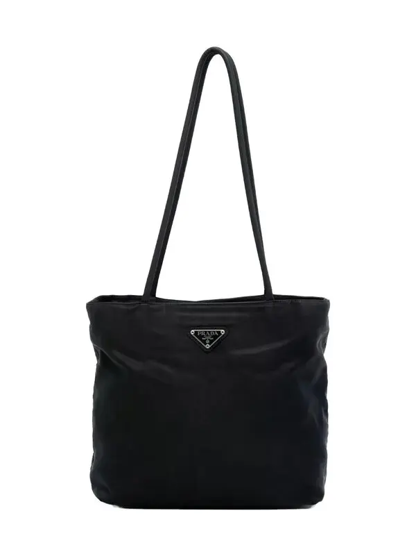 Prada 2000-2013 Tessuto Tote Bag - Black