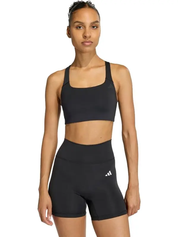 Adidas Optime Workout Medium Support Bra - Black