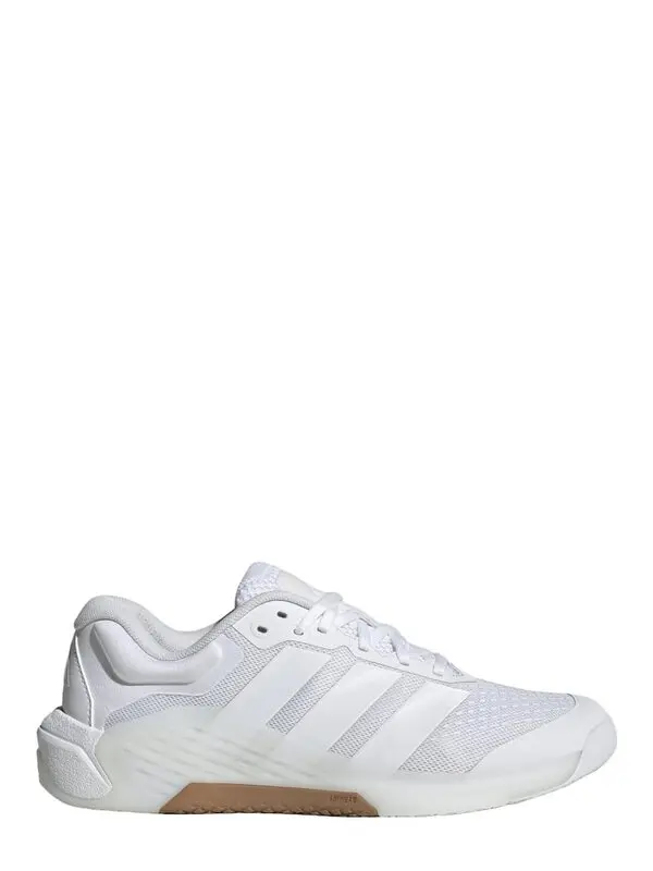 Adidas Dropset 4 Power Training Sneakers - Cloud White / Cloud White / Cloud White