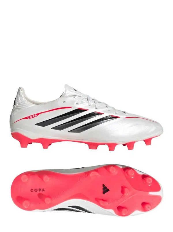 Adidas Copa Pure Iv Pro Firm Ground Soccer Cleats - Zero Metalic / Core Black / Lucid Red