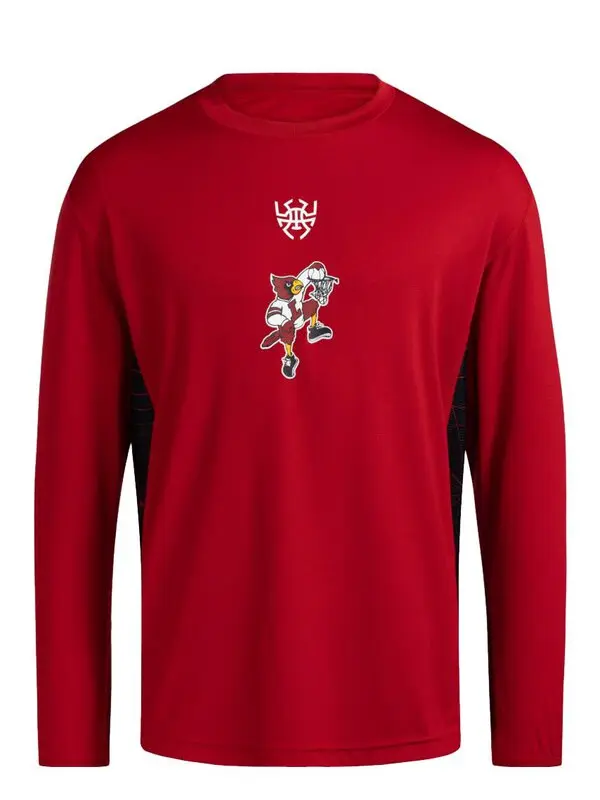 Adidas Louisville X D.o.n. Long Sleeve Tee - Team Power Red / Black