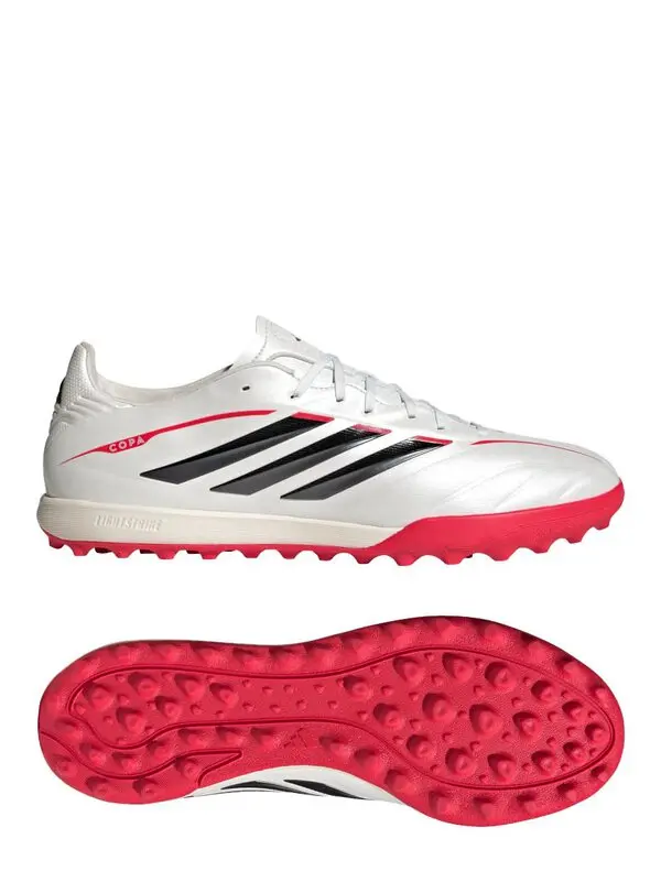 Adidas League Turf Soccer Shoes - Zero Metalic / Core Black / Lucid Red