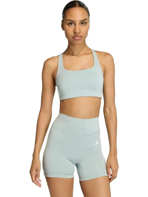 Adidas Optime Workout Medium Support Bra - Wonder Sage