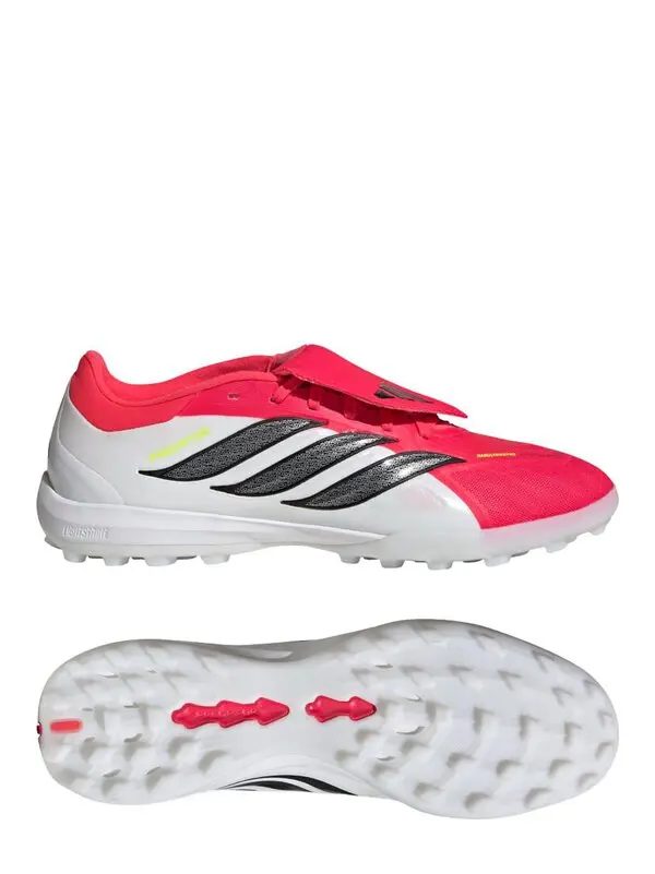Adidas Predator Pro Fold-over Tongue Turf Soccer Shoes - Lucid Red / Core Black / Cloud White