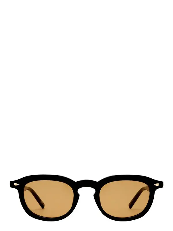 Le Specs Heart Throb Sunglasses - Black-light Brown