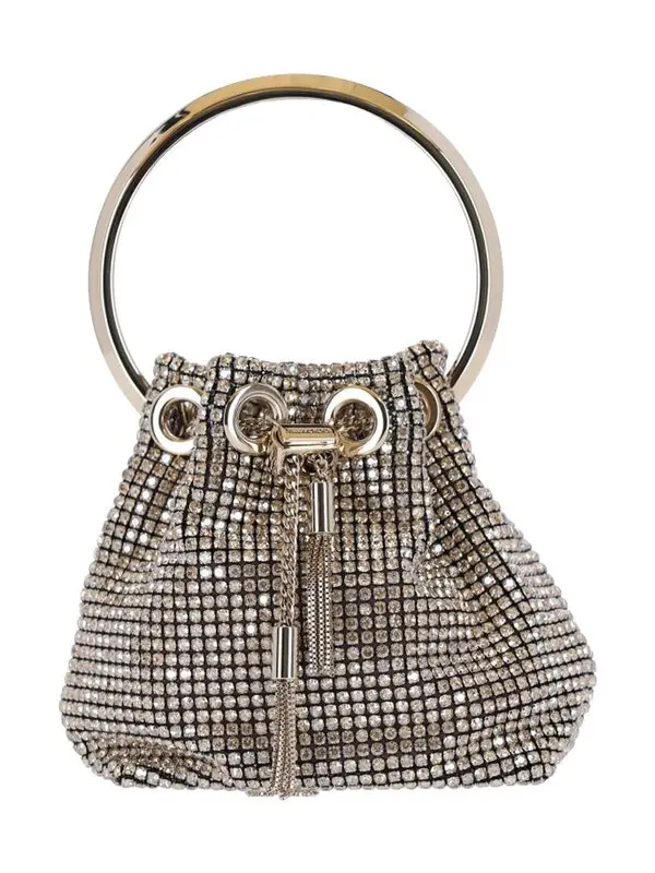 JIMMY CHOO Bon Bon Micro Bag - Gold