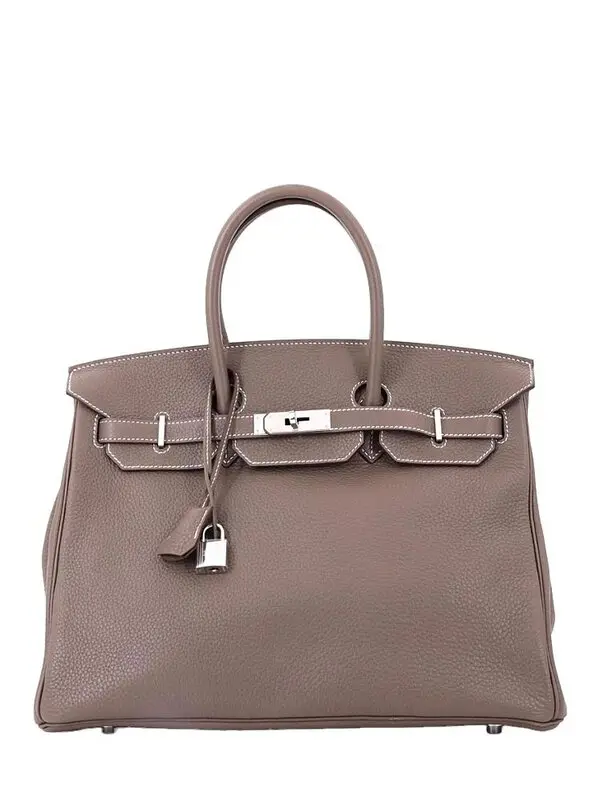 HERMES Birkin 35 Handbag - Etoupe