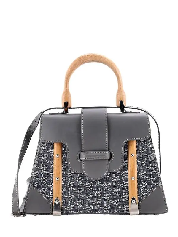 GOYARD Pm Saigon Top Handle Bag - Gray