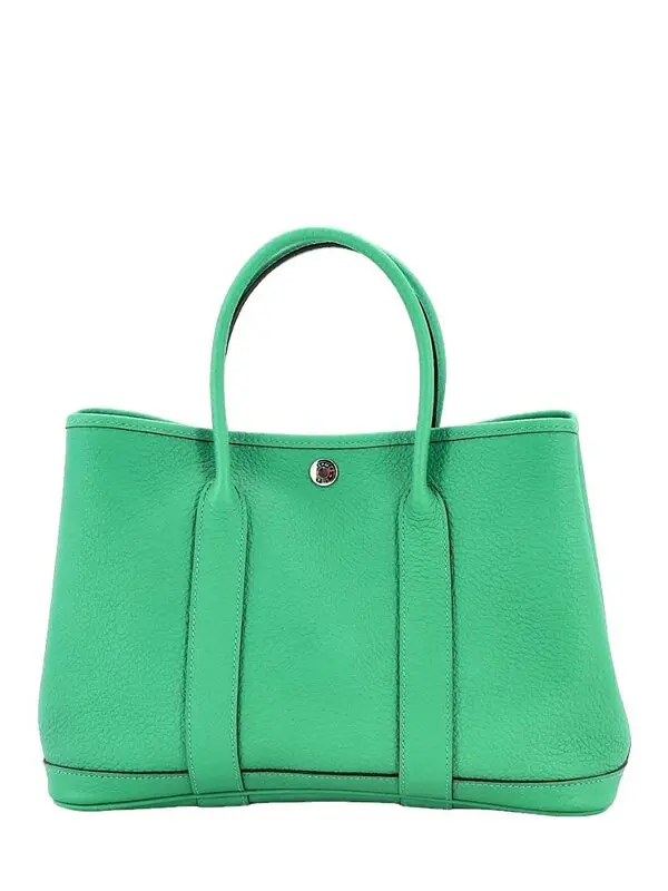 HERMES 30 Garden Party Tote - Green