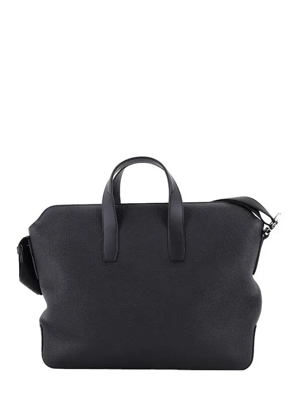 HERMES Citynews Briefcase Togo - Black