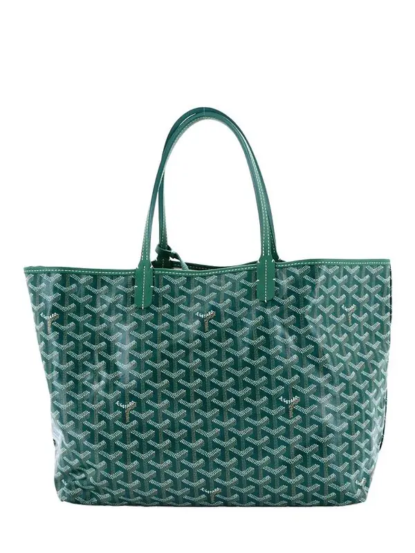 GOYARD Saint Louis Pm Tote Coated Canvas - Green