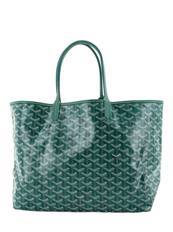GOYARD Pm Saint Louis Tote Coated Canvas - Green
