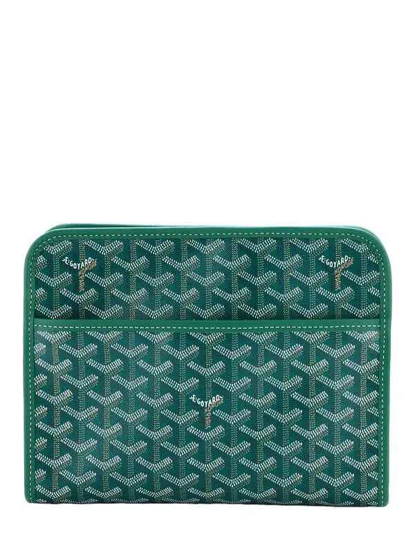 GOYARD Jouvence Toiletry Pouch Coated Canvas - Green