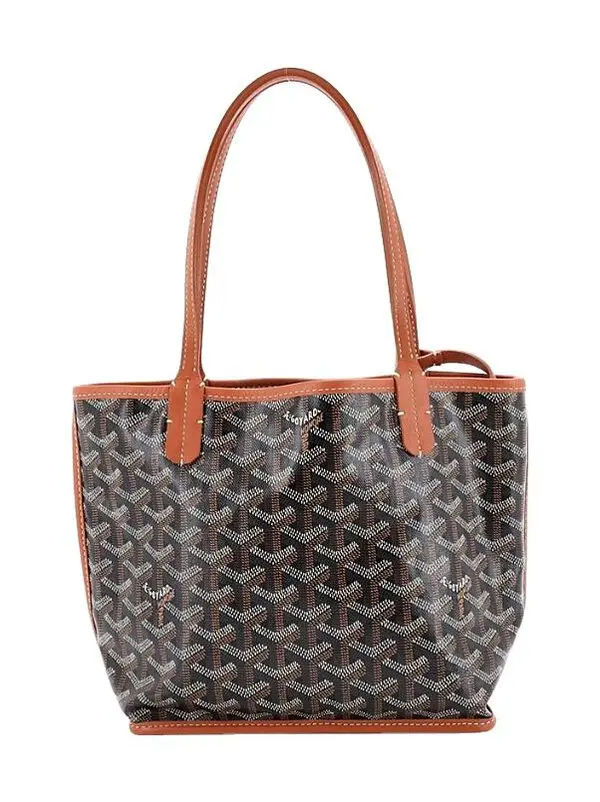 Goyard Anjou Reversible Tote - Brown