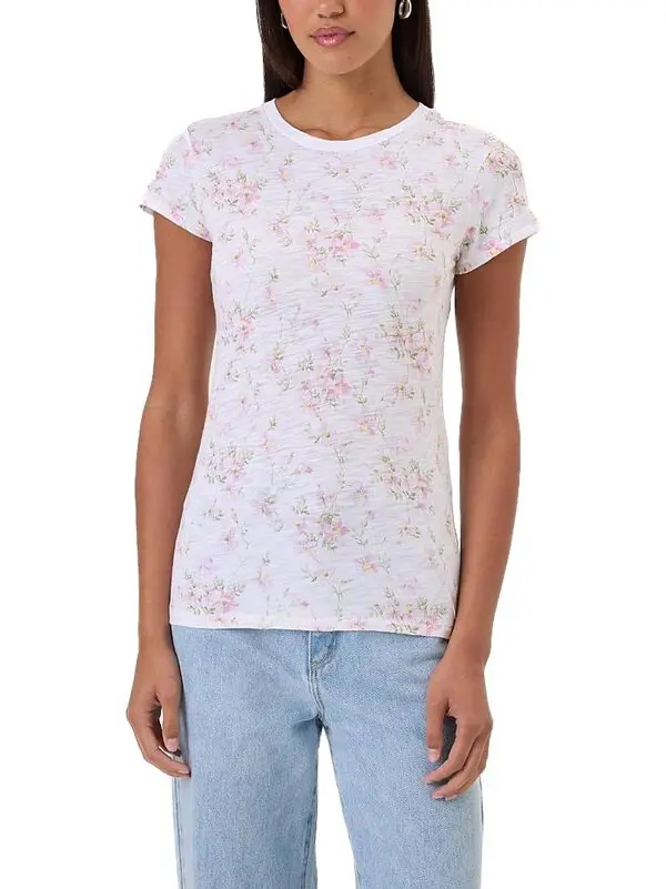 GOLDIE LEWINTER Meadow Ringer Tee - Cherry Blossom