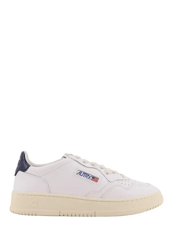 AUTRY Medalist Leather Sneakers - White