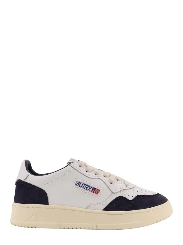 AUTRY Medalist Leather Sneakers - White