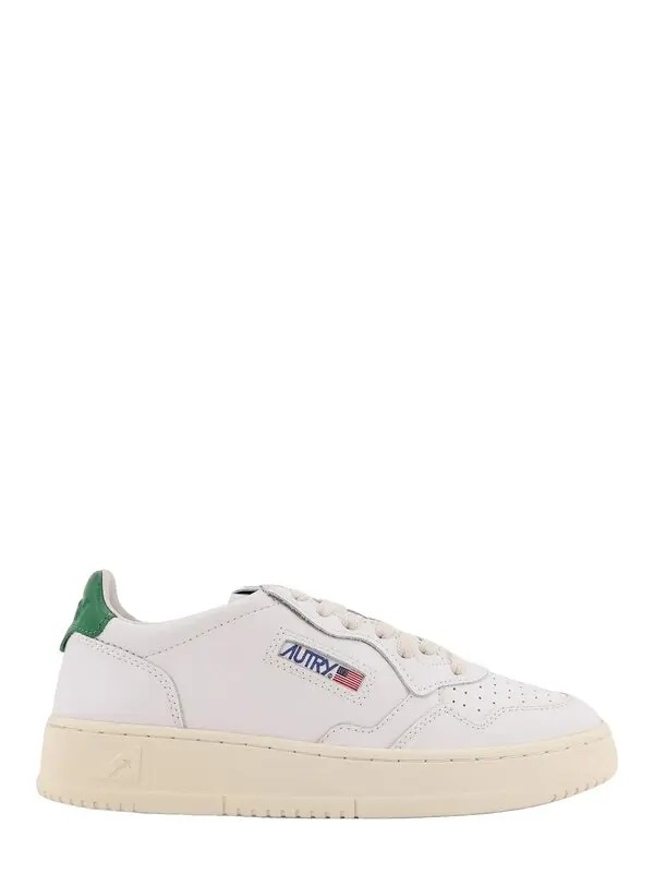 AUTRY Medalist Leather Sneakers - White