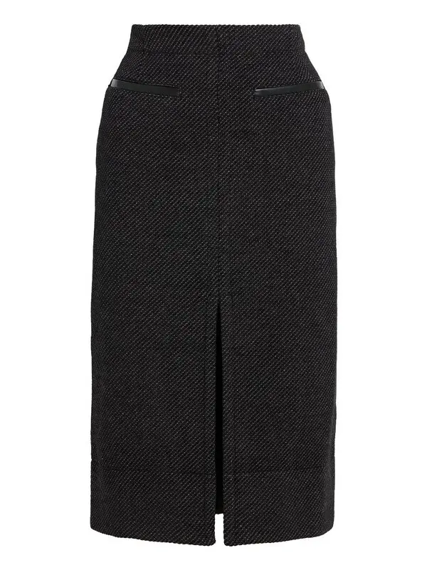 Proenza Schouler Kingsley Twill Skirt - Black