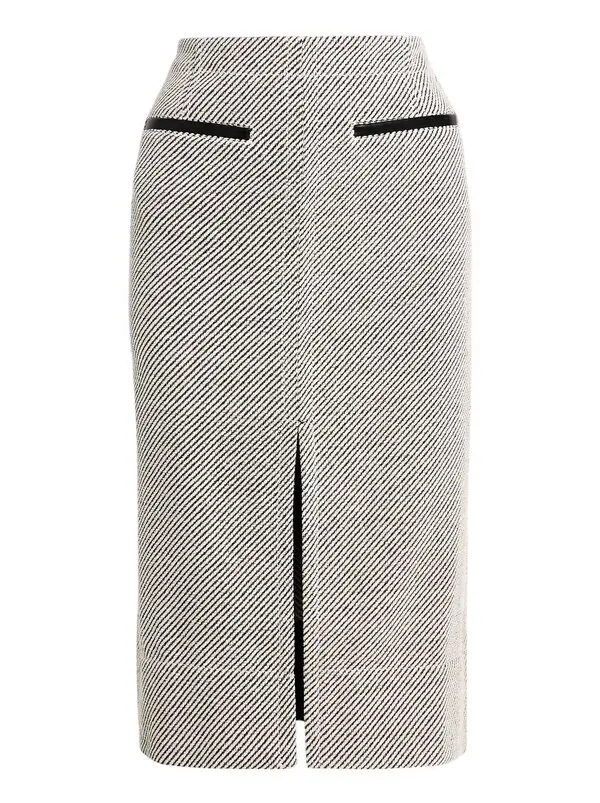 Proenza Schouler Kingsley Twill Skirt - White