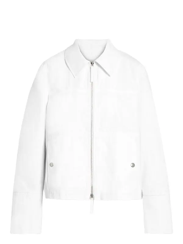 Proenza Schouler Barnes Cotton-canvas Jacket - White