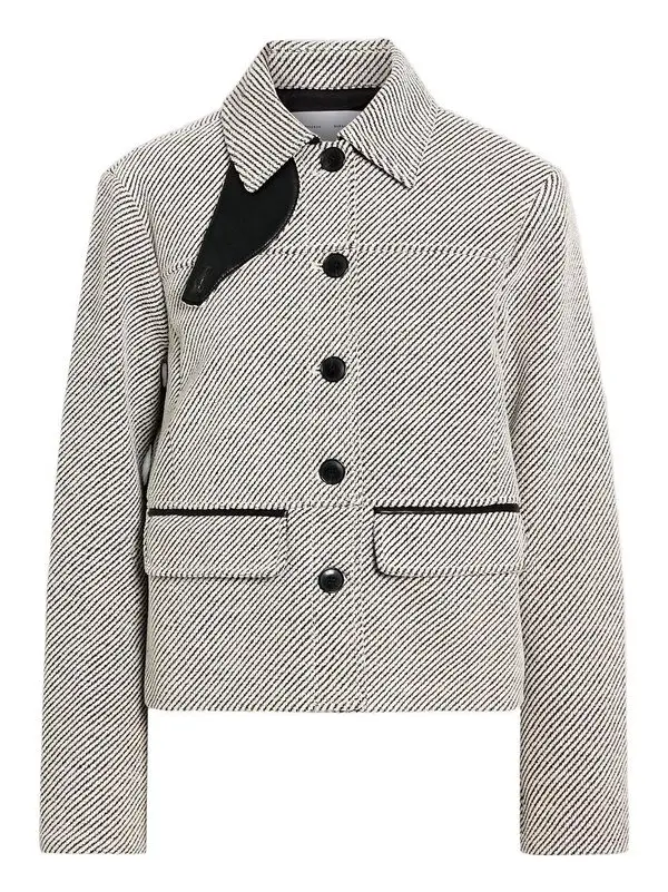 Proenza Schouler Colette Twill Jacket - White