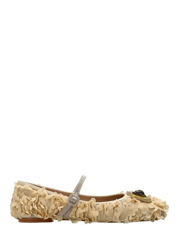 Kurt Geiger Pimlico Ballerinas - Cream