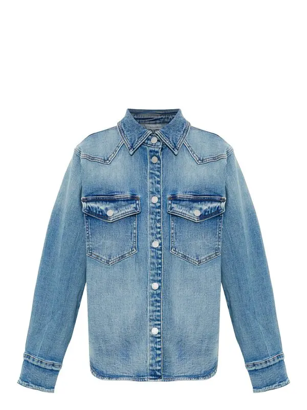 GESTUZ Gzjardine Denim Shirt - Blue