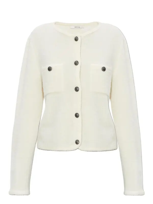 GESTUZ Gzcurie’ Cardigan - Cream