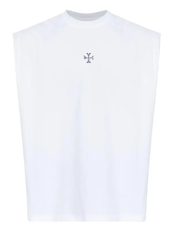 Vetements T-shirt With Print - White