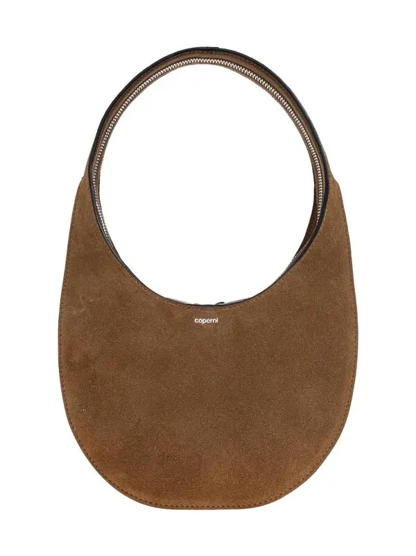 Coperni Shoulder Bag With Logo - Brown