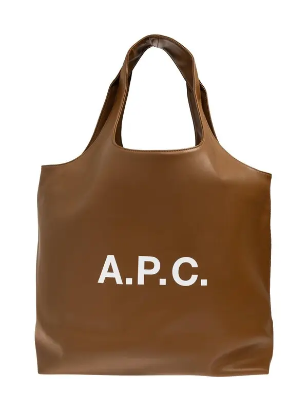 A.p.c. Ninon Shopper Bag - Brown