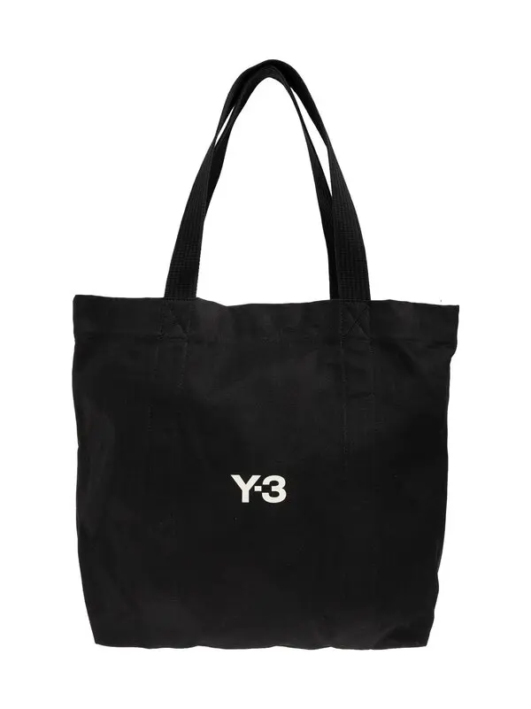 Y3 Canvas Tote Bag - Black