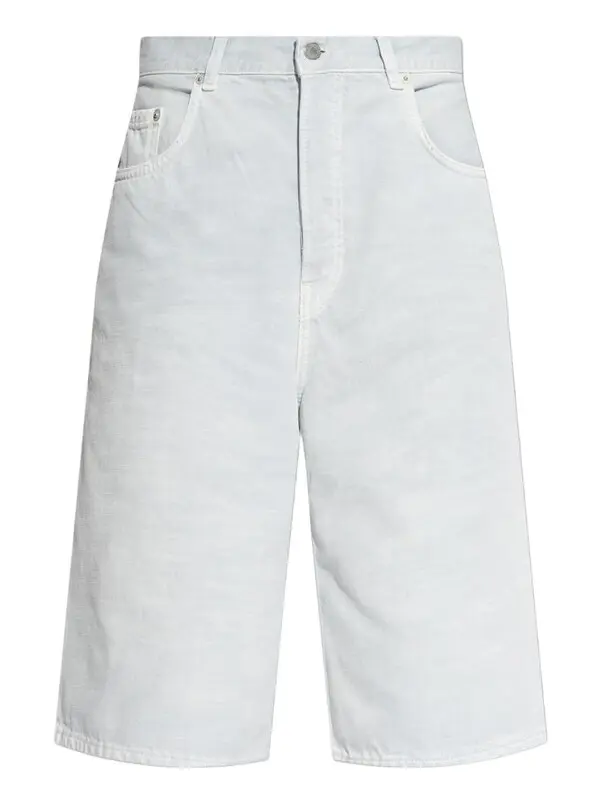 HAIKURE Denim Bermuda Shorts - Light Blue
