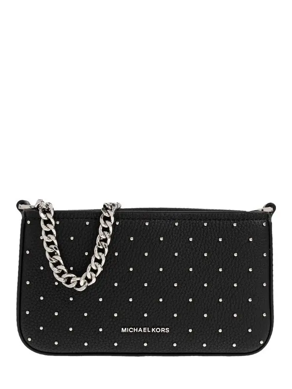 Michael Kors Shoulder Bag With Chain Strap - Black
