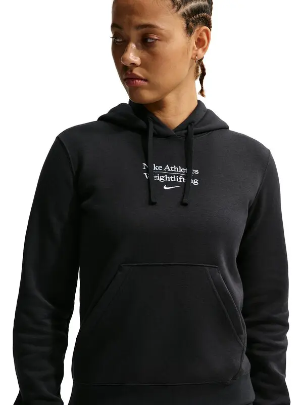 Nike Weightlifting Pullover Hoodie - Black