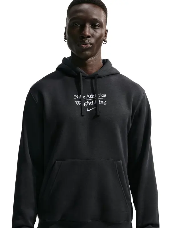 Nike Weightlifting Pullover Hoodie - Black