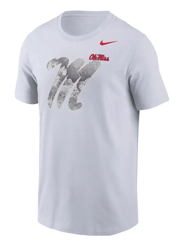 Nike Ole Miss Rebels X Realtree T-shirt - White