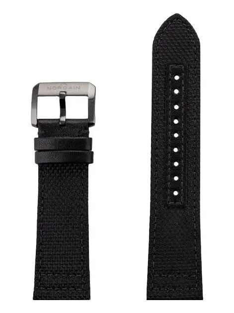 NORQAIN Xl Nordura Fabric Strap - Stainless Steel